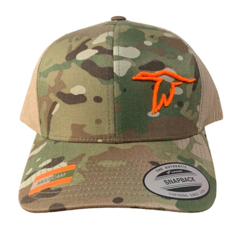 YP CLASSICS® MULTICAM® RETRO TRUCKER CAP KHAKI - Pintail